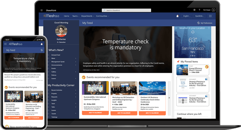 Intranet User Experience Design Best Practices - Mesh